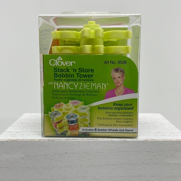 Storage & Organization | Clover Stack N Store Bobbin Tower | Poshmark
